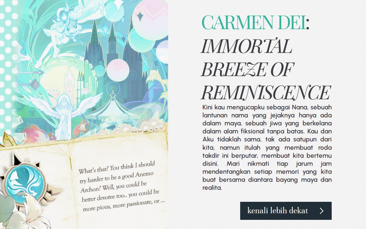 CARPE DIEM : WITHIN BRIGHT AND DARKER OF THE MOONLIGHT